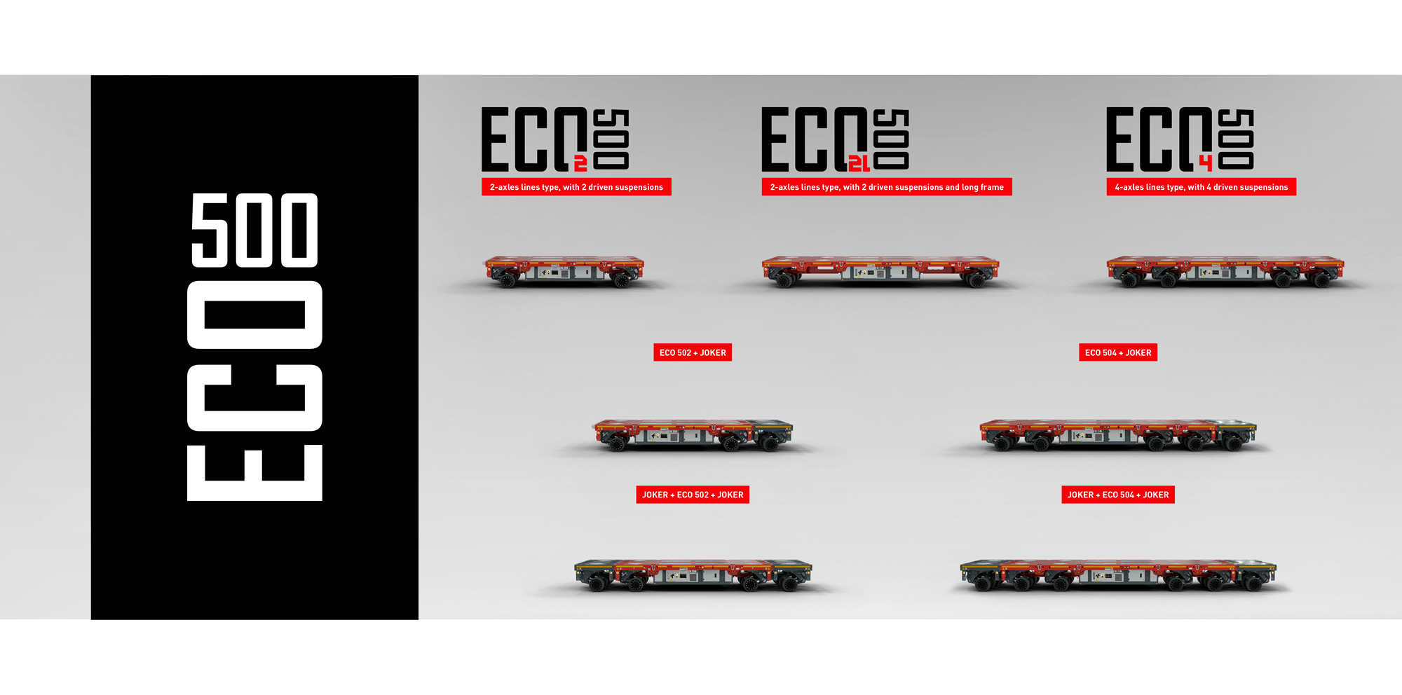 Self-propelled Cometto Eco500 for intralogistic transport jobs