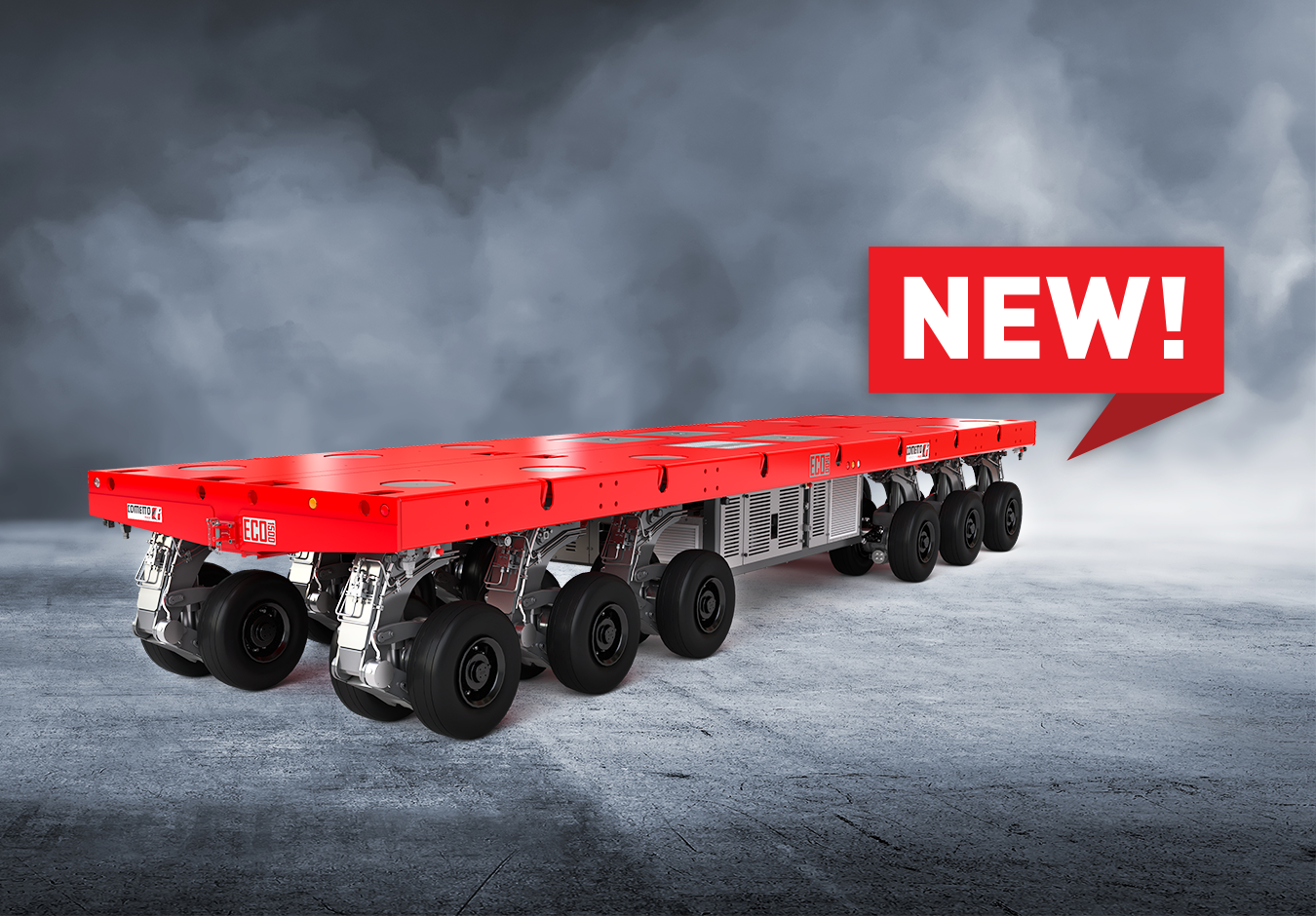 Industrial transporters and modular systems - Cometto S.p.a.