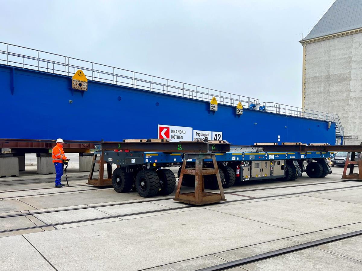 Eco1000 from RSW on the road - Self-propelled vehicles - Heavy load modules