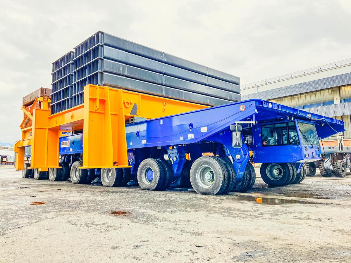 Shipyard transporter for Rauma Marine Constructions - Self-propelled ...