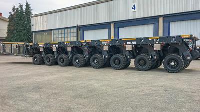 Industrial transporters and modular systems - Cometto S.p.a.