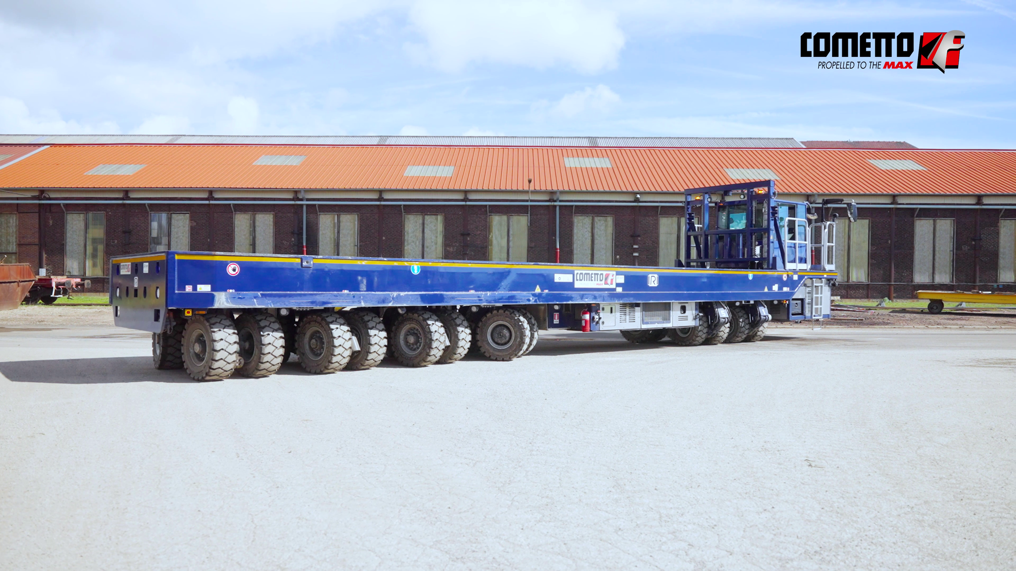 Steel projects at Rave Group - Self-propelled vehicles - Heavy load modules