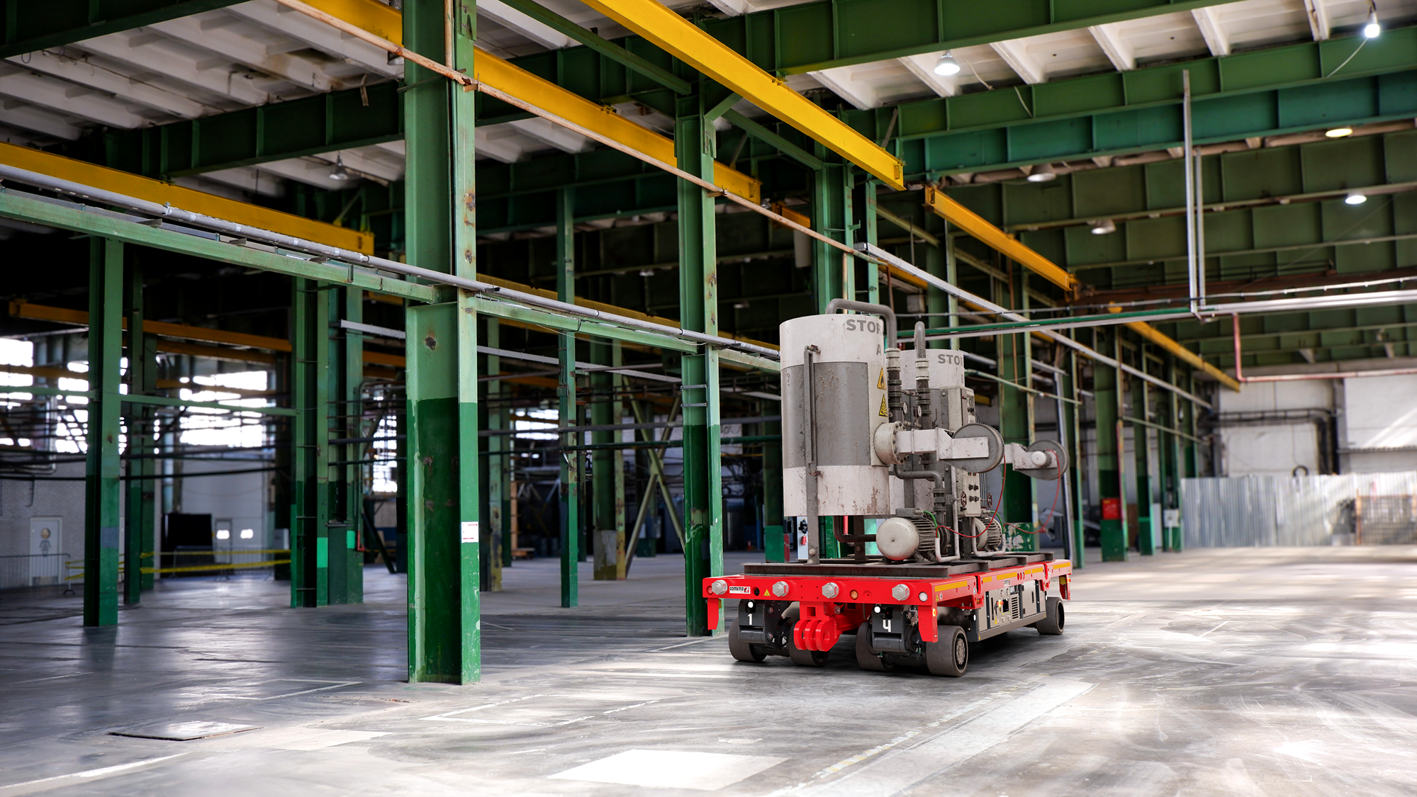 Plant relocation & industrial rental services - Self-propelled vehicles