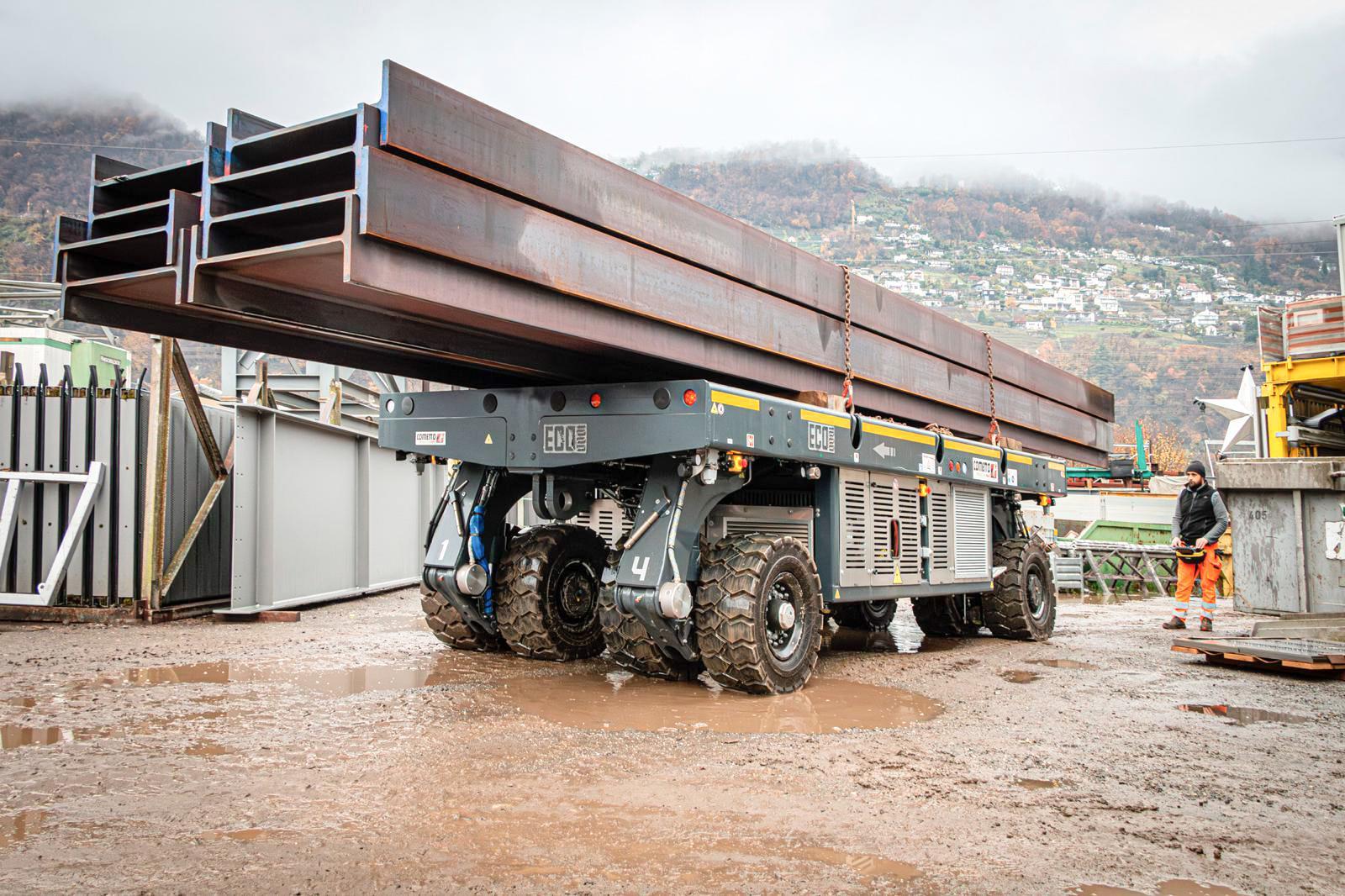 The steel business is calling. - Self-propelled vehicles - Heavy load ...