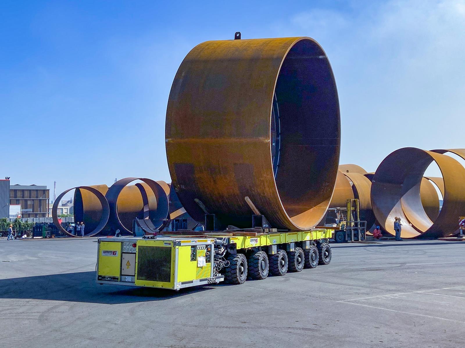 Erster Cometto MSPE nach Taiwan - Selbstfahrer und Schwerlastmodule ...