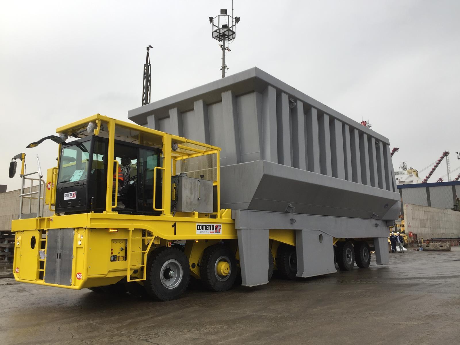 Five steelworks transporters from Cometto for Kilic - Self-propelled ...